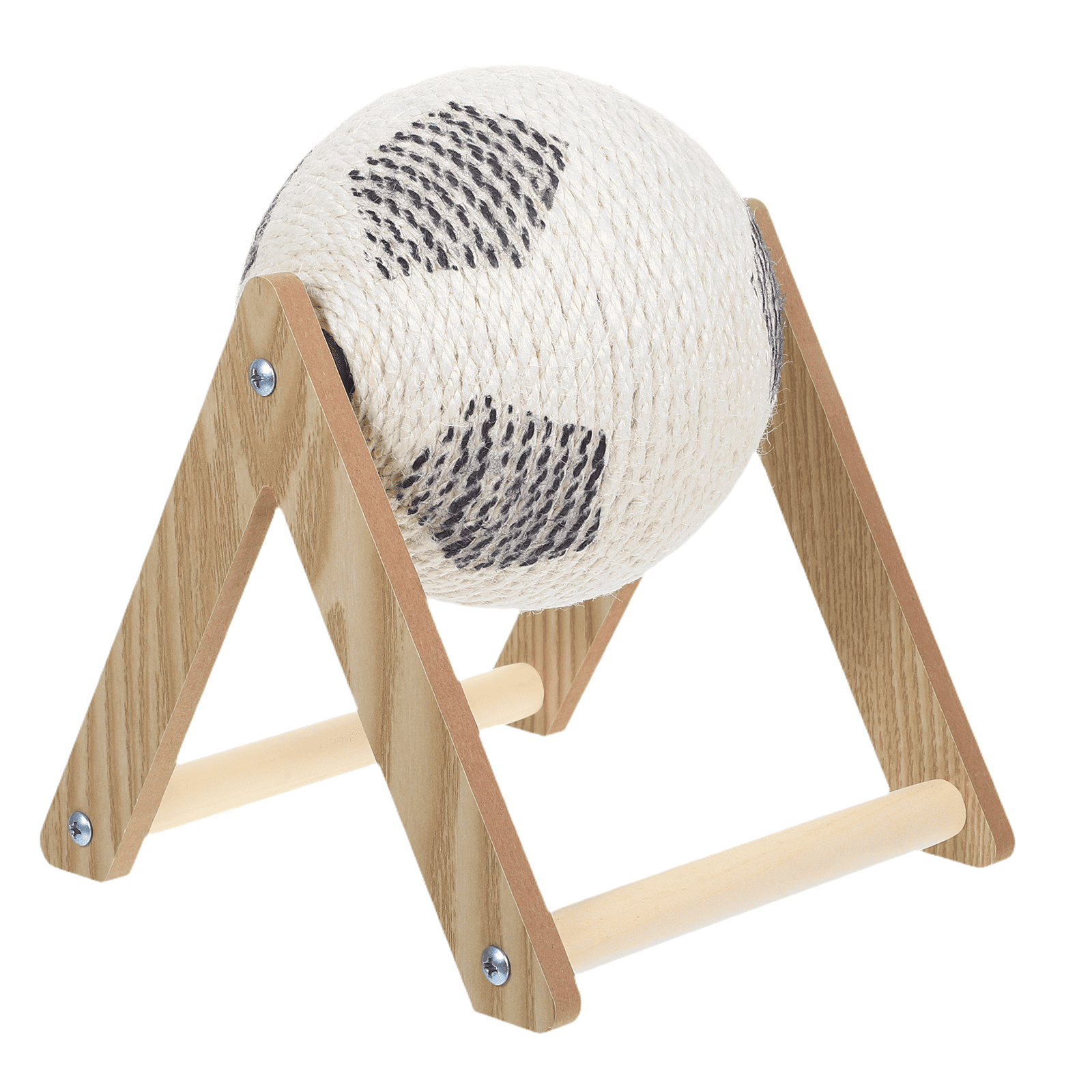 OUNONA Light Brown Sisal Cat Scratcher Ball Natural Material for Indoor ...