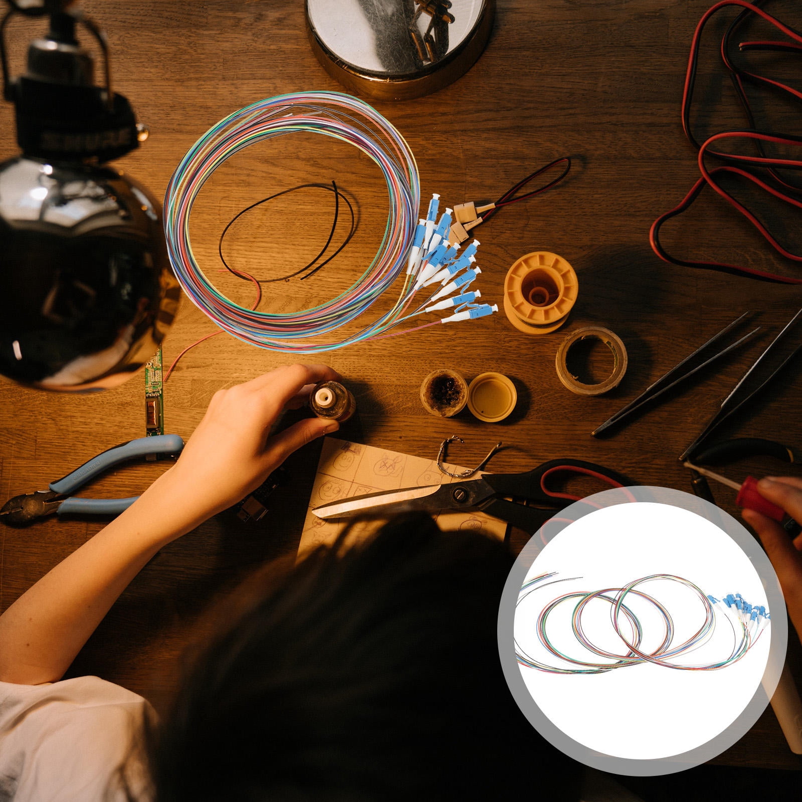 OUNONA Low Insertion Loss Optic Pigtail Optical Fiber for Network ...