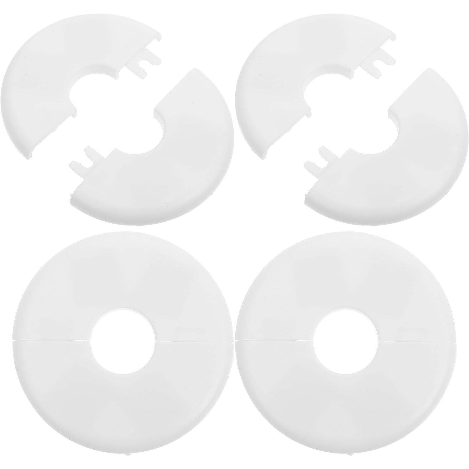 OUNONA MLINS 4pcs Pool Ladder Guard Hole Shielding Cover Plastic Split ...