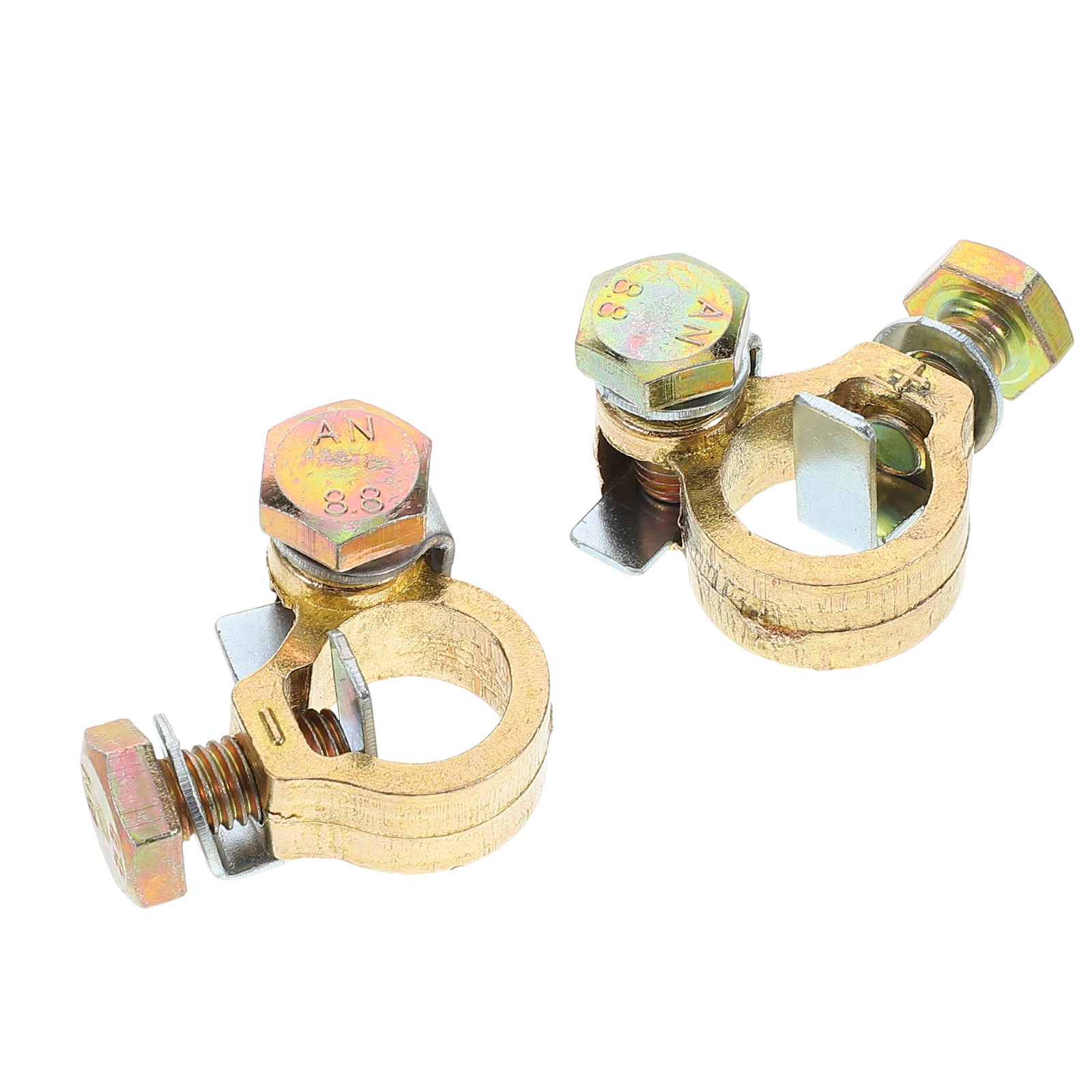 OUNONA MLINS Universal Top Post Battery Terminal Clamps 1 Set Heavy ...