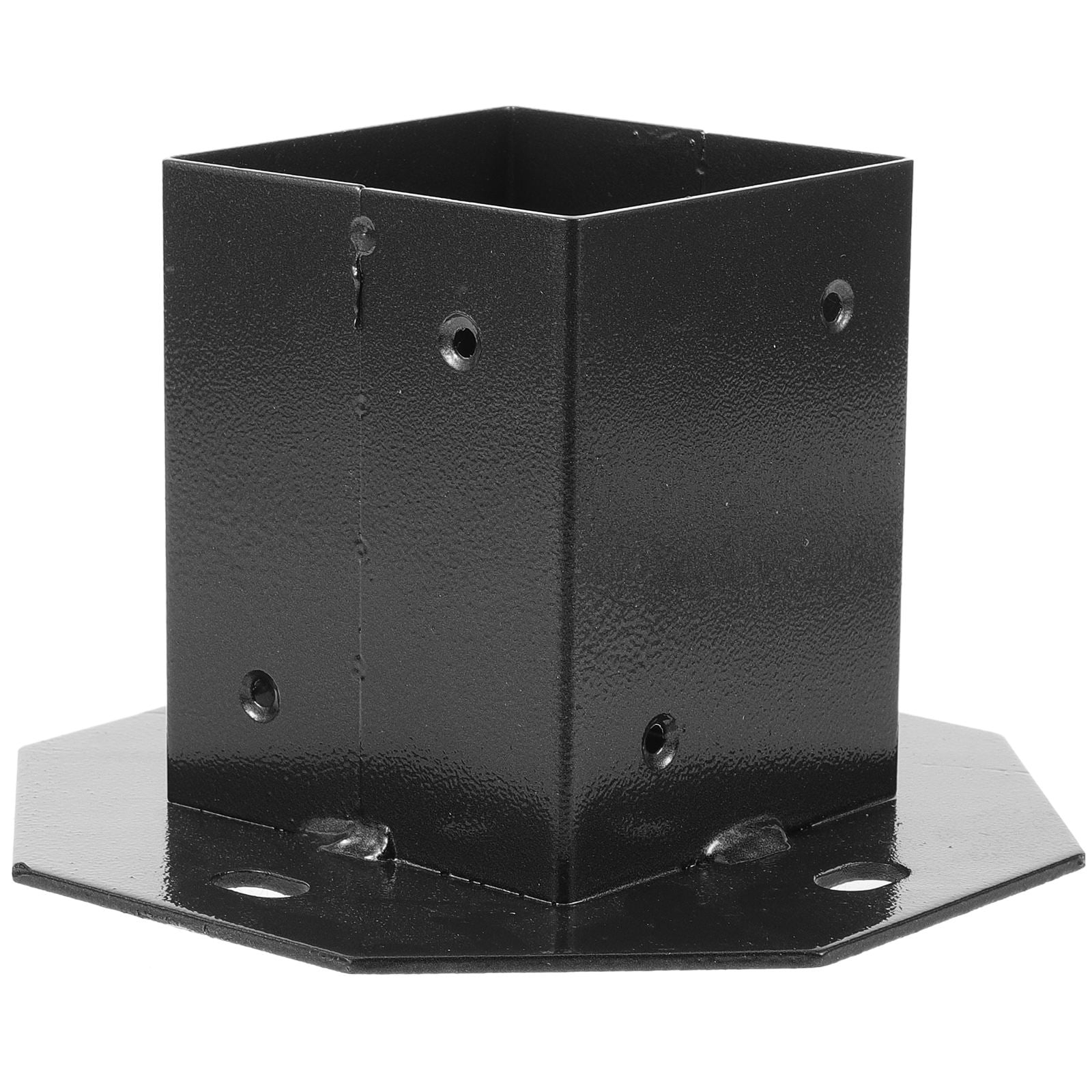 OUNONA Mailbox Posts Deck Post Bracket Mailbox Base Garden Post Base ...