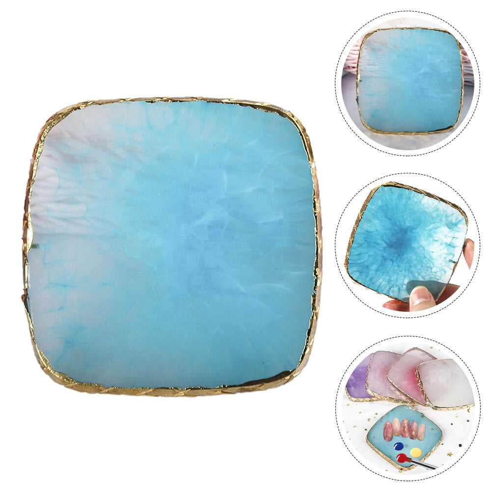 OUNONA Makeup Mixing Tray Palette Nail Polish Plate Home Use - Walmart.com