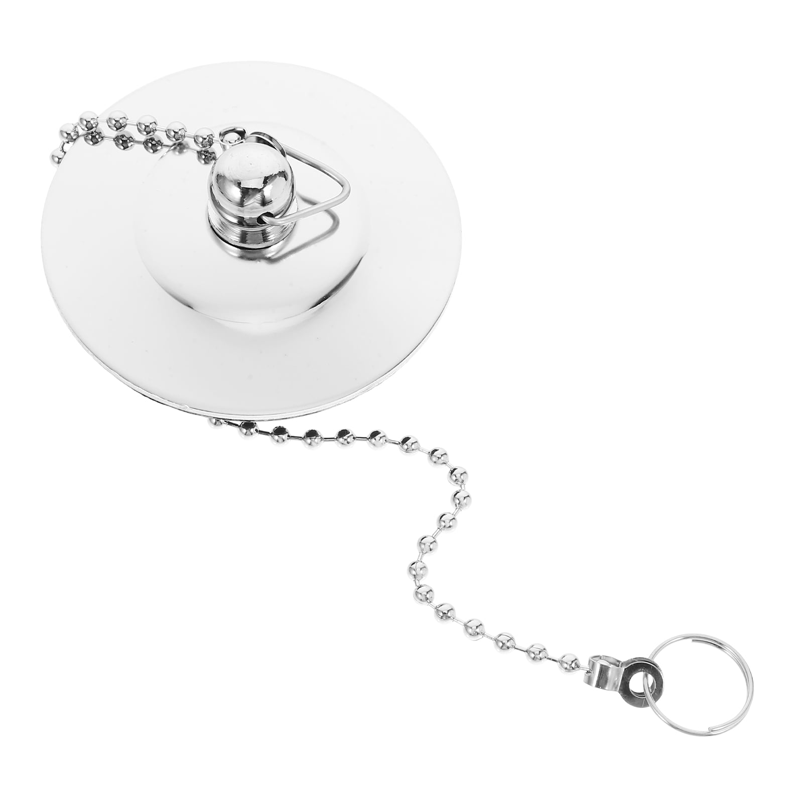 OUNONA Male Trailer Drain Plug Bathtub Plug Chain Design Drain Stopper ...