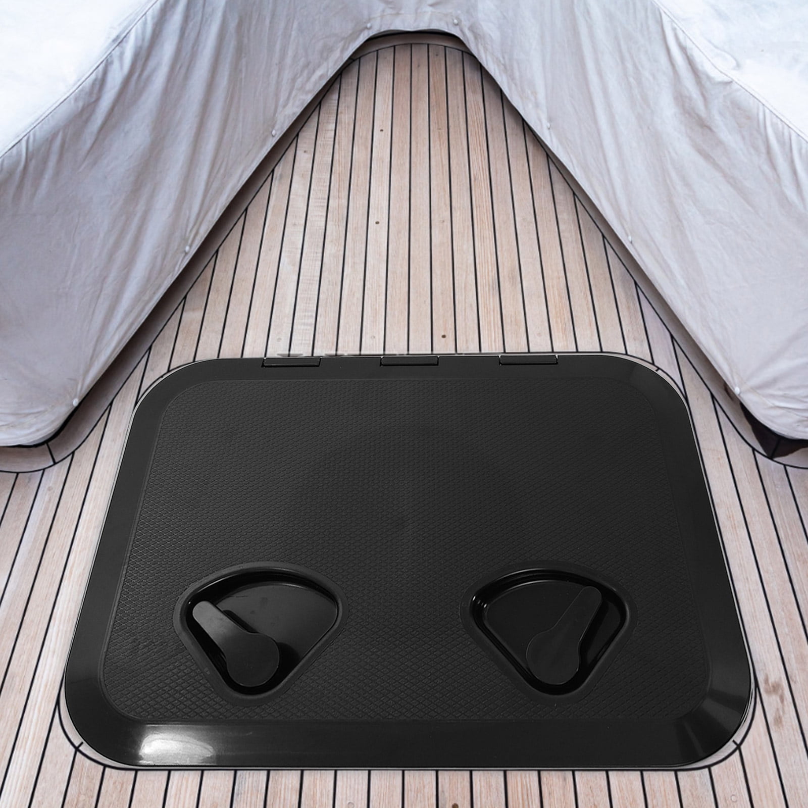 OUNONA Marine Boat Deck Access Hatch Cover Black with Impact Resistance ...