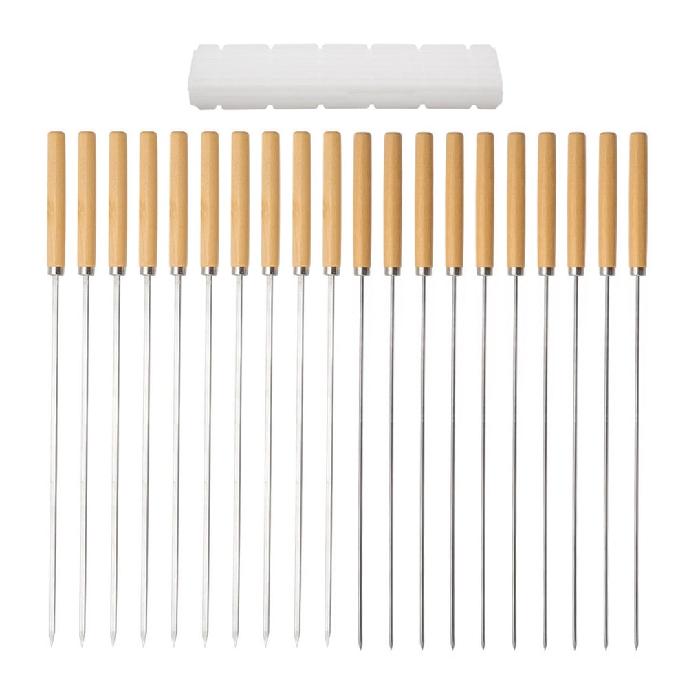 OUNONA Marshmallow Grilled Barbecue Sign Campfire Skewers Family ...