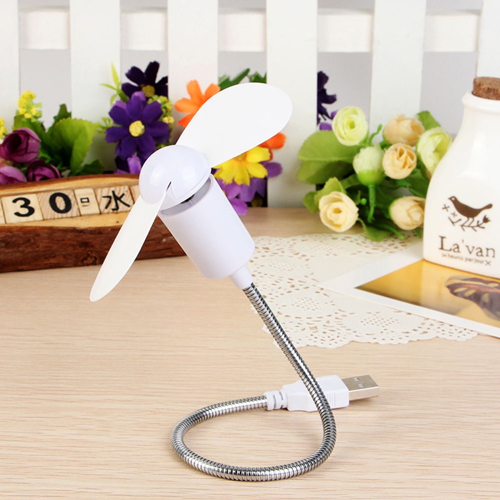 OUNONA 5pcs USB Mini Fan Small Flexible Cooling Fan for Notebook ...