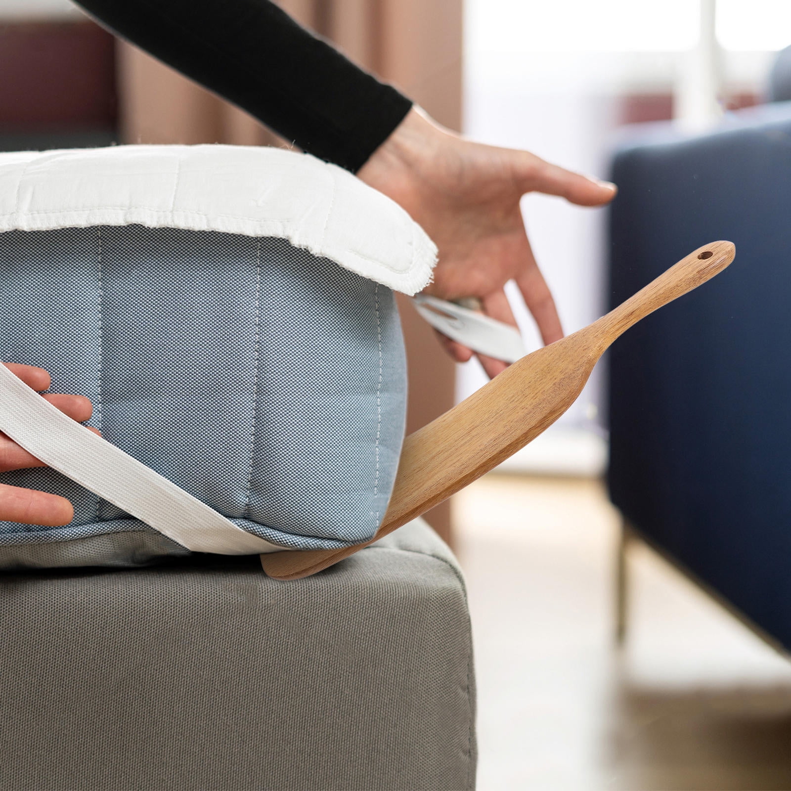 OUNONA Mattress Extender Bed Making Wedge Tool Lifter Lifters Chocolate ...