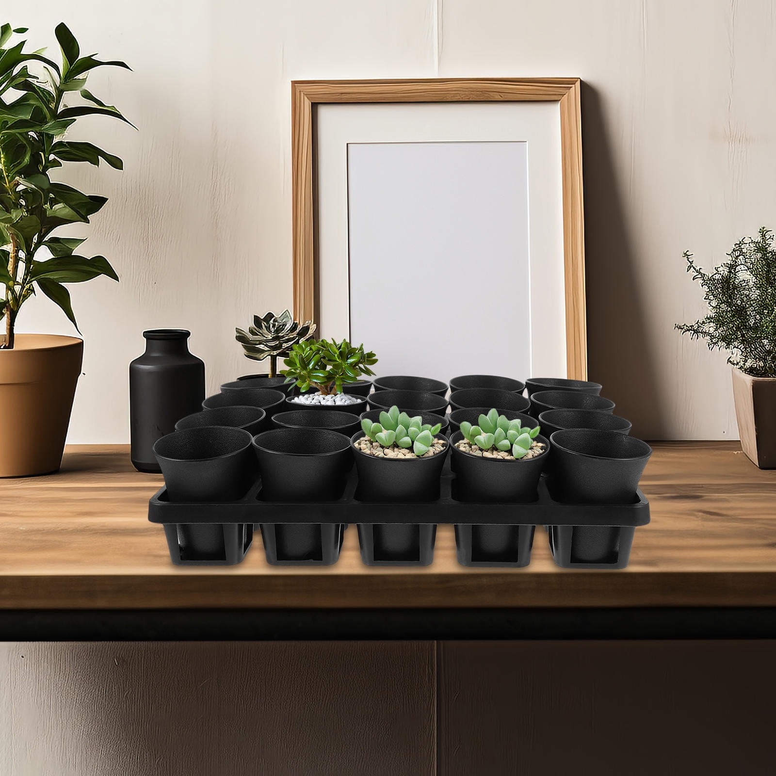 OUNONA Meat Basin Organizer Basket Bottom Watering Tray Unique Plants ...