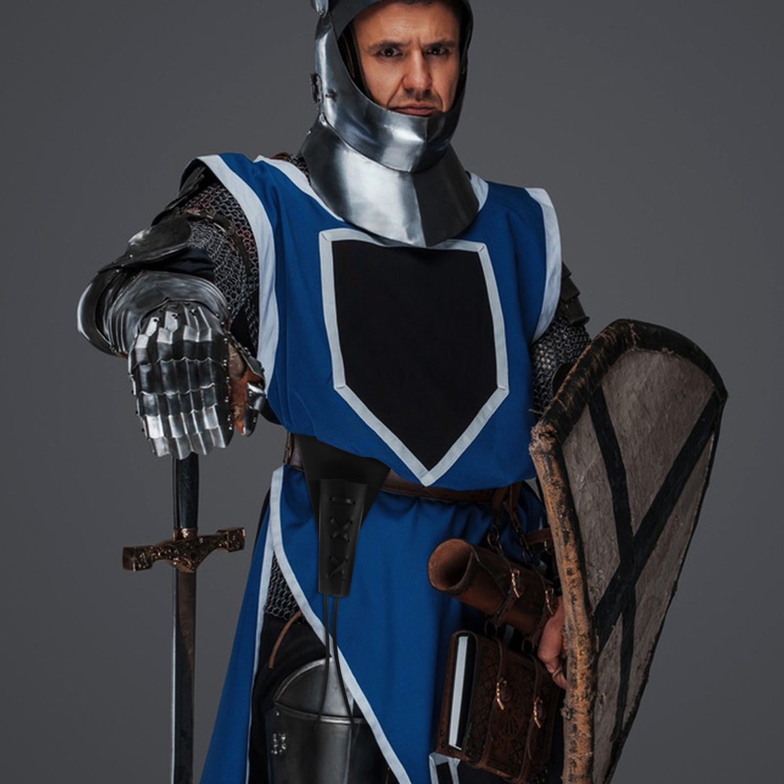 OUNONA Medieval Sword Frog Pu Leather Sword Sleeve Sword Holder For ...