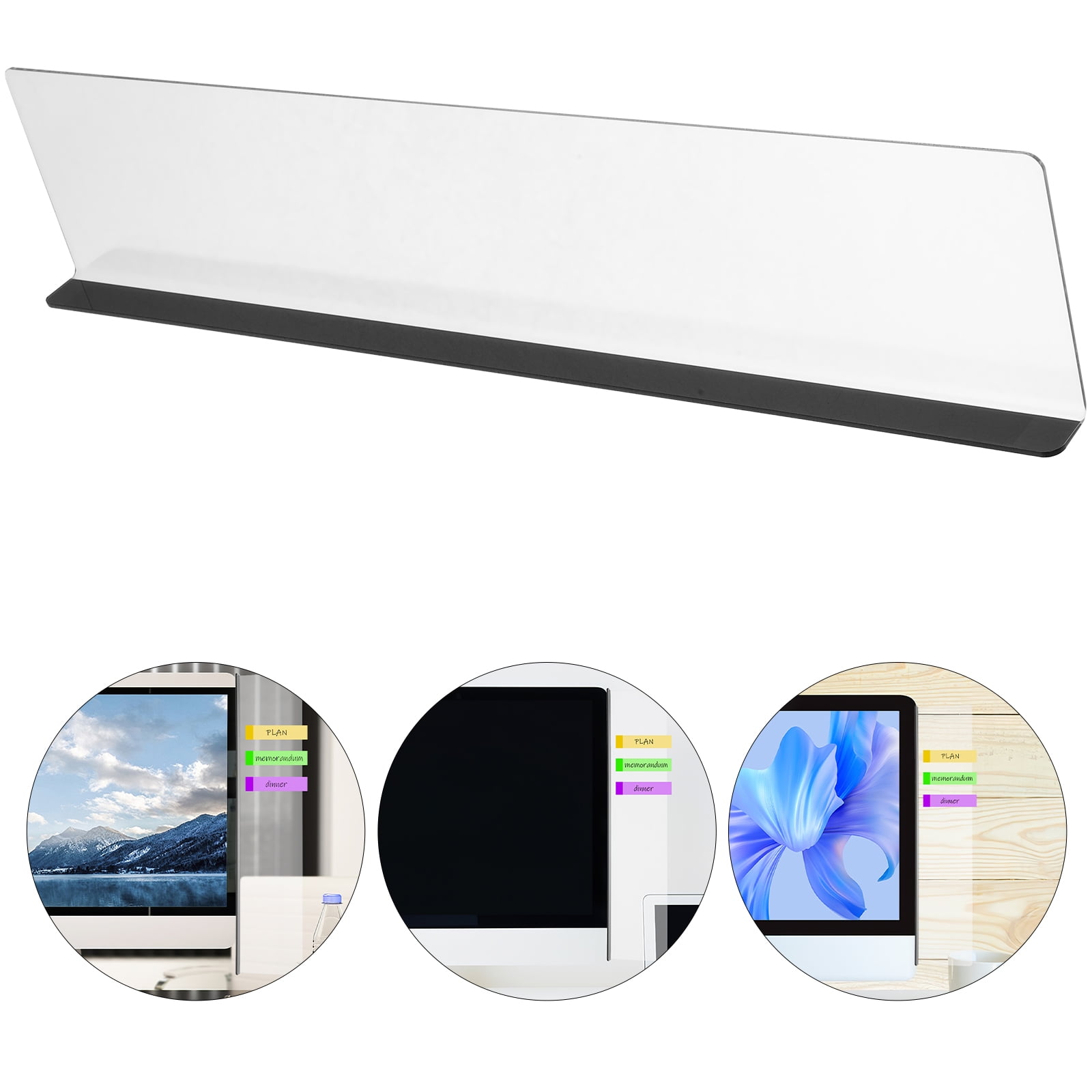 OUNONA Memo Board for Computer Monitor Memo Board Message Board ...