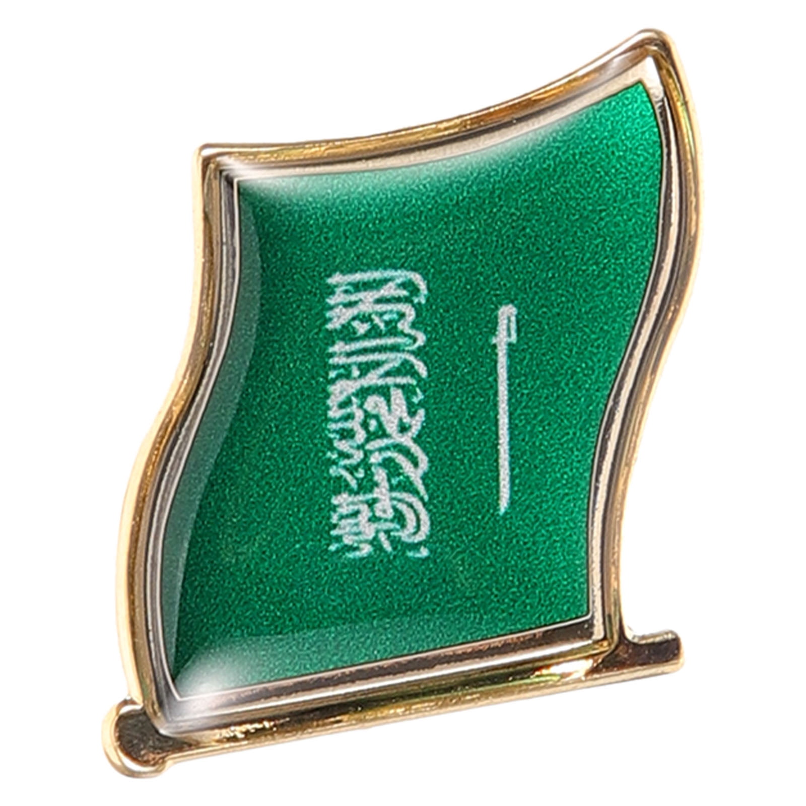 OUNONA Men Saudi Arabia Flag Crystal Epoxy Badge Brooch Man - Walmart.com