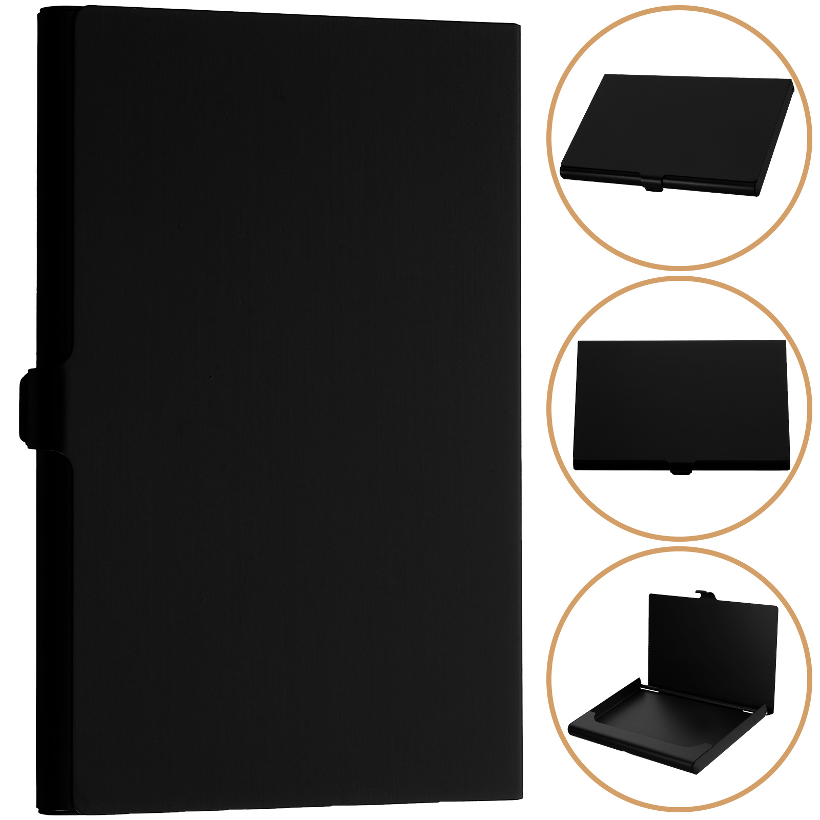 OUNONA Metal Business Card Holder Cards Case Sublimation Storage Heat ...