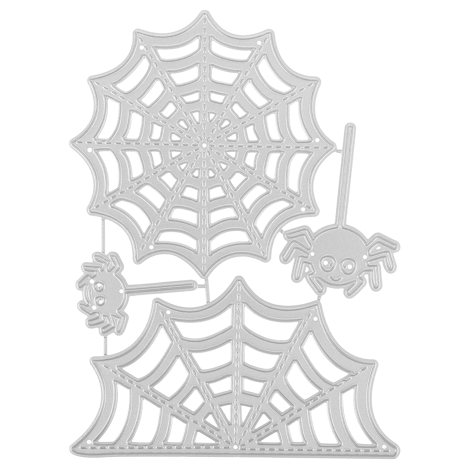 OUNONA Metal Die Cutting Template, Decorative Spider Web Craft Die for ...