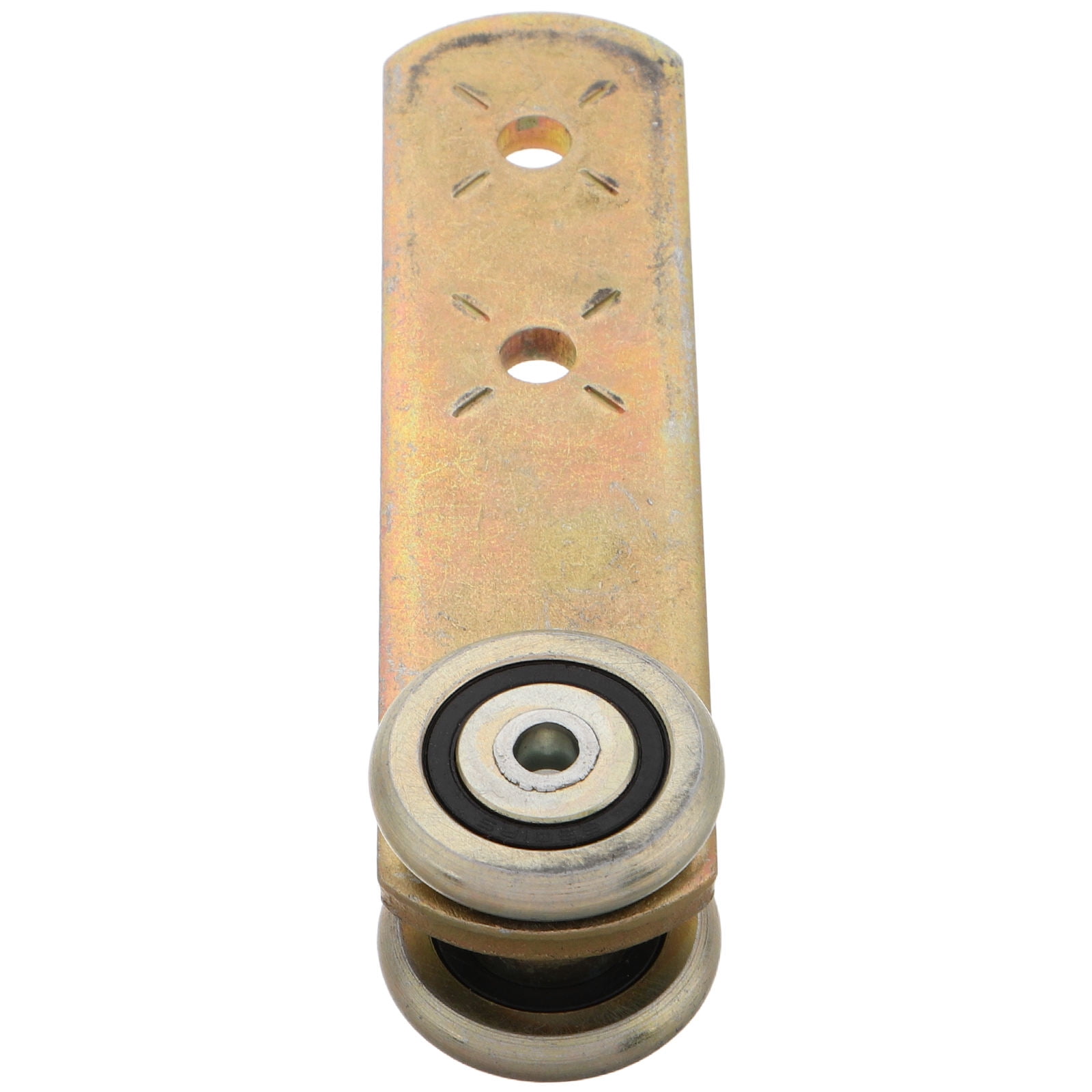 OUNONA Metal Double Pulley Curtain Side Trailer Hardware Smooth Sliding ...