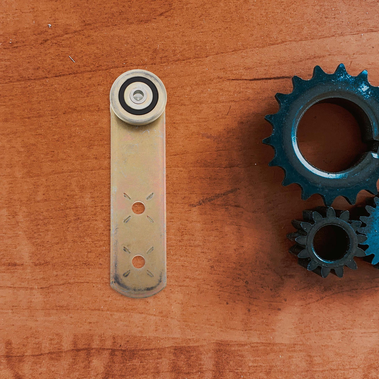 OUNONA Metal Double Pulley Curtain Side Trailer Replacement Parts ...