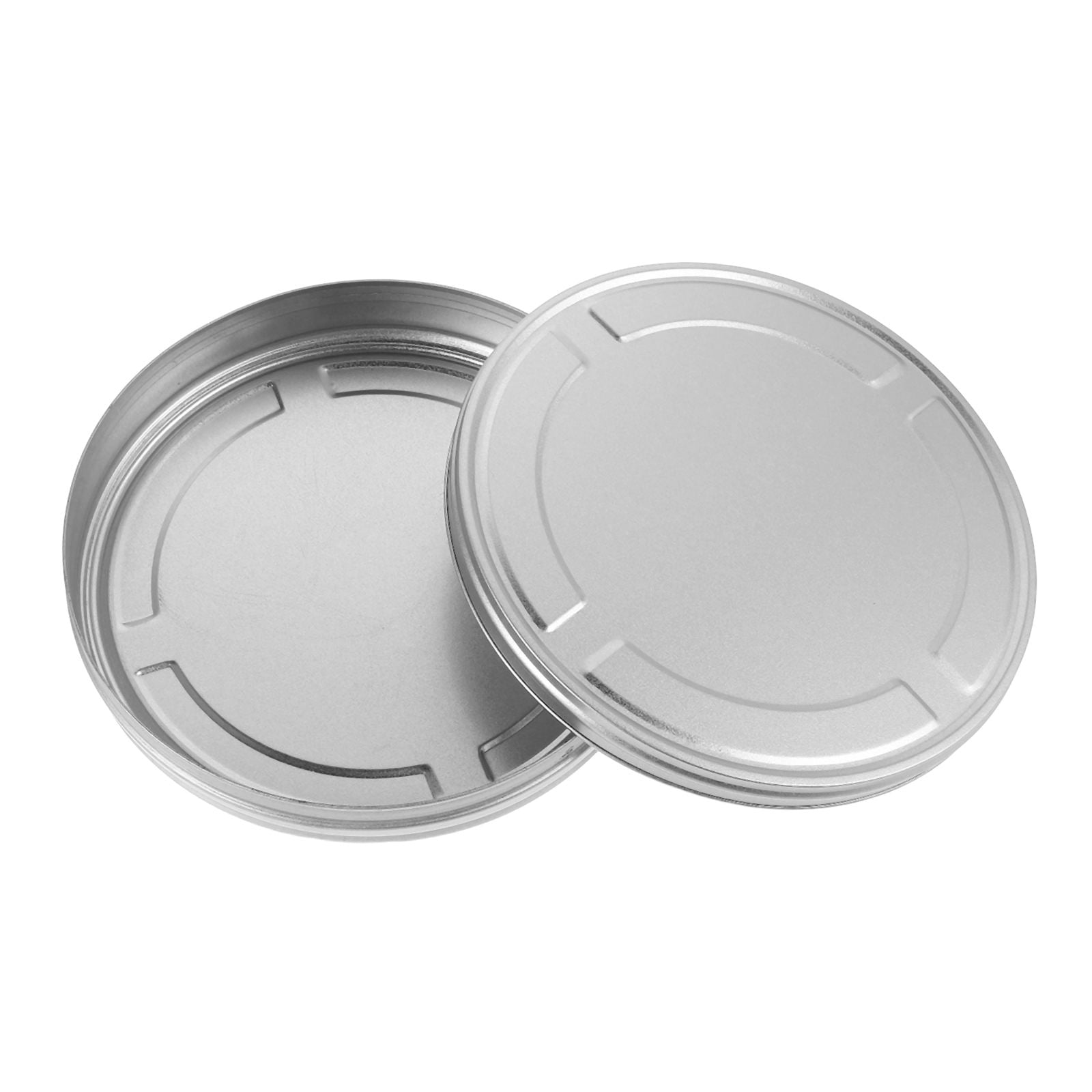 OUNONA Metal Dvd Storage Case Compact Round Design Multi-Disc Organizer ...