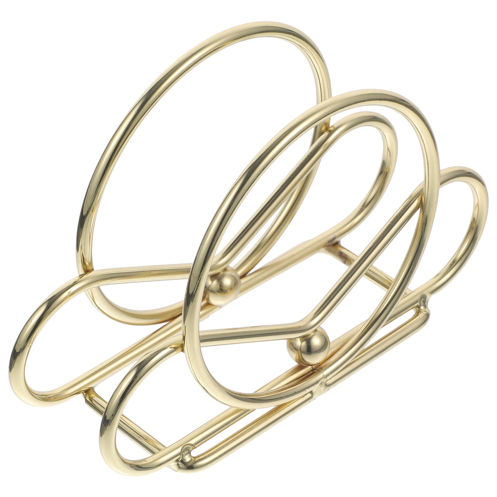 OUNONA Metal Napkin Holder Paper Napkin Stand Vinyl Record Holder Paper ...