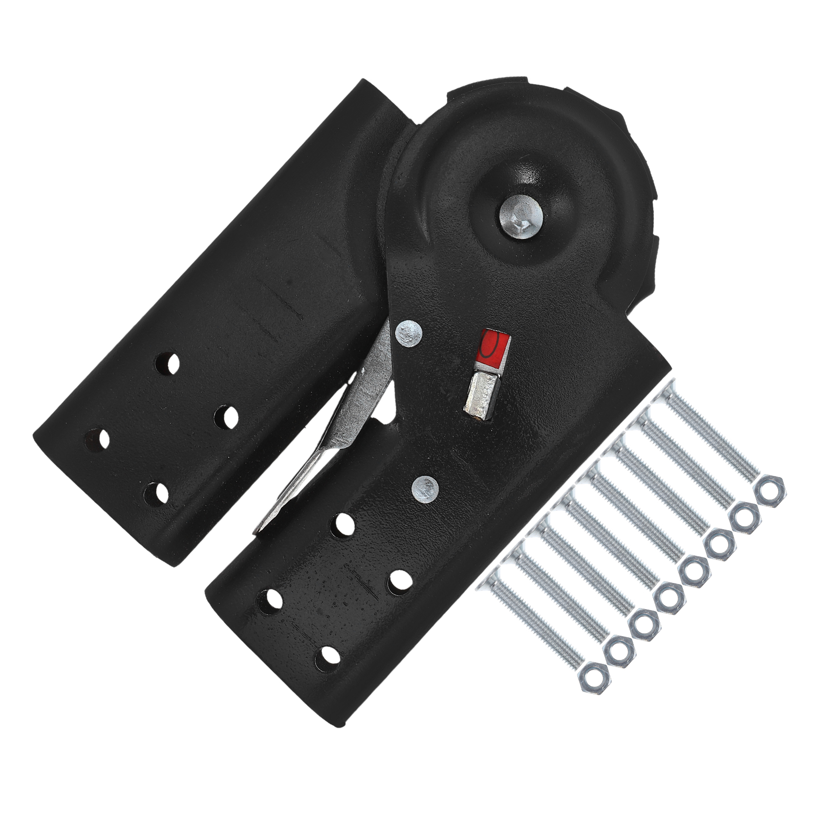 Tineasur Black Iron Ladder Hinge, Folding Design, Sturdy and Safe for ...