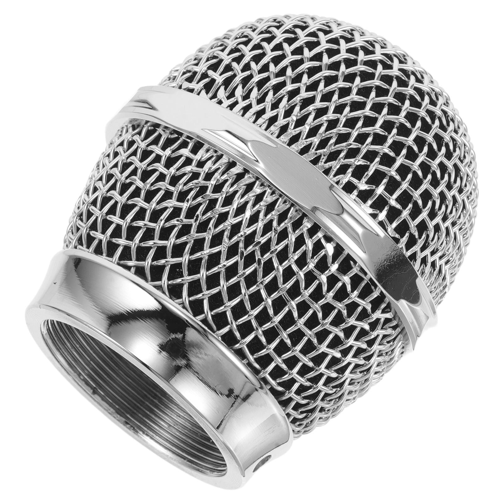 OUNONA Mic Replaceable Mesh Head Sturdy Mic metal Head Heavy Duty ...