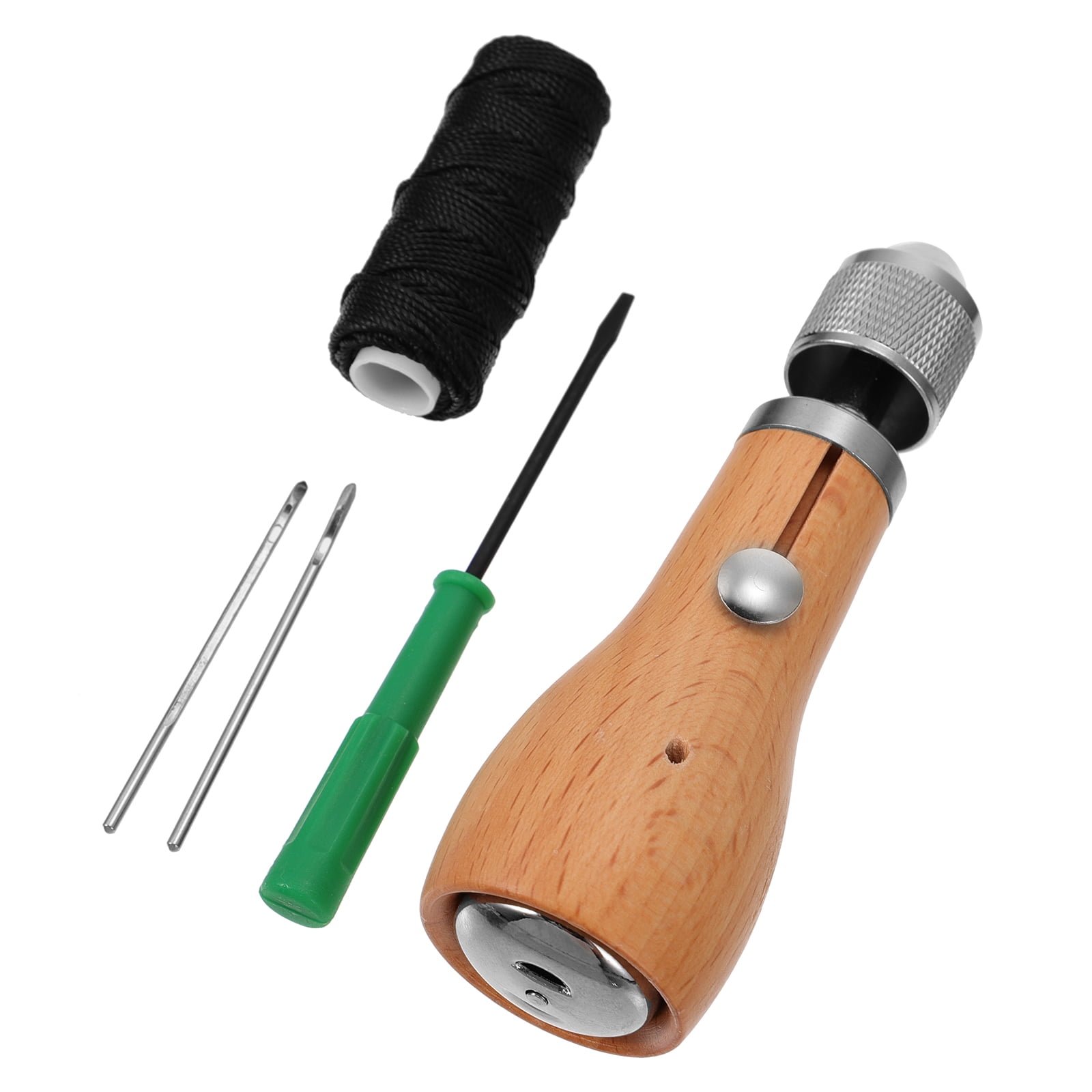 OUNONA Mini Sewing Waxed Leather Stitcher Hand Tool Stitching Work ...