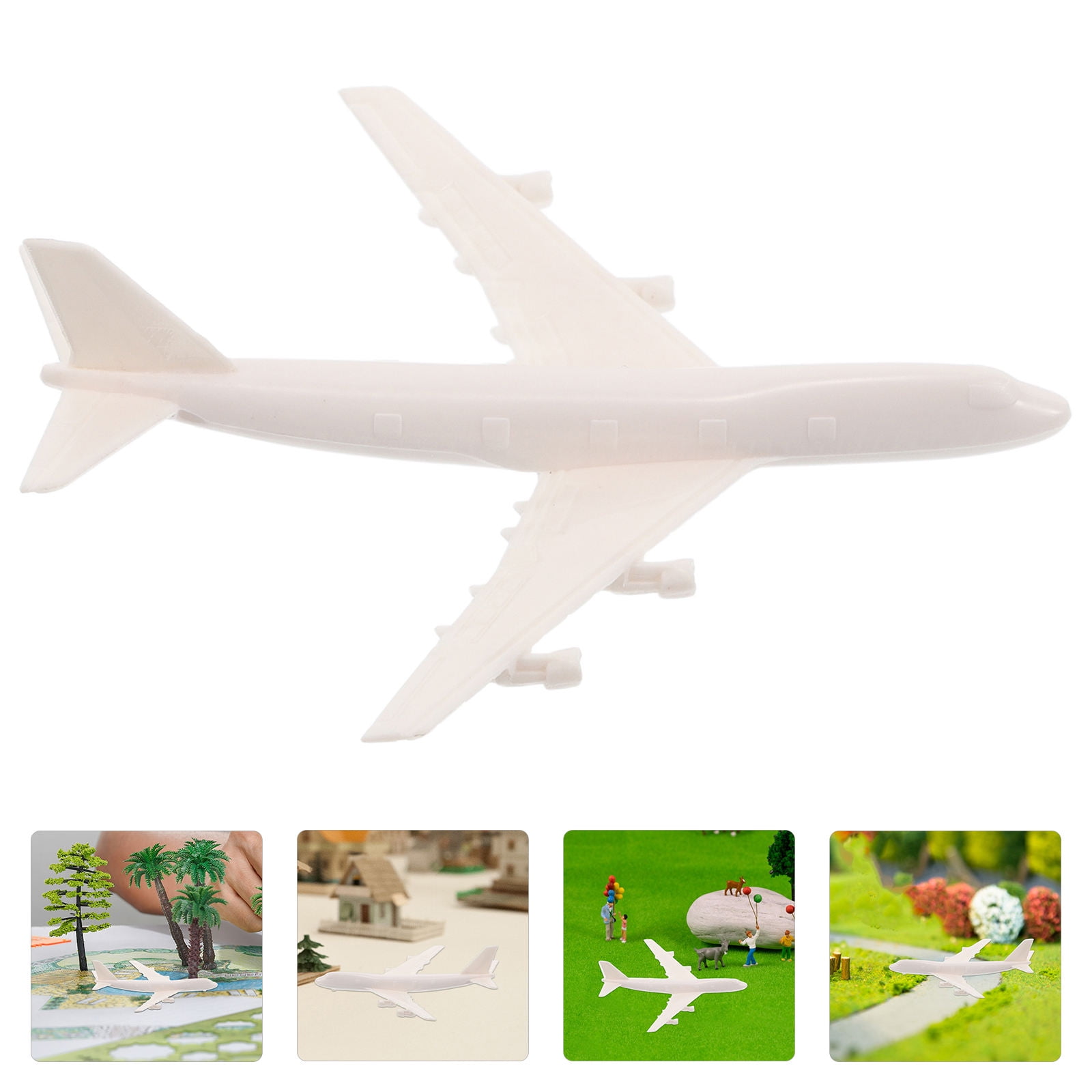 Miniature Toy Airport Model 1/150 Scale Diecast Airplane for Boys Kids ...