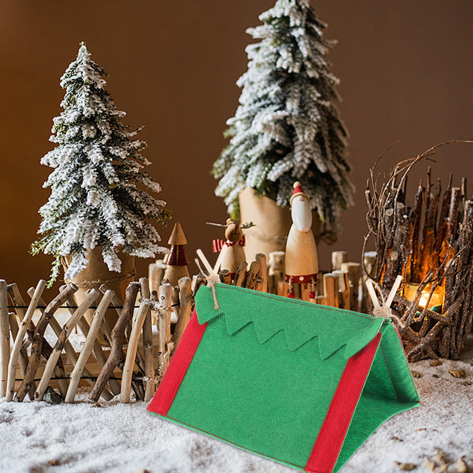 OUNONA Miniature Camping Tent For Dollhouse Doll House Decoration ...