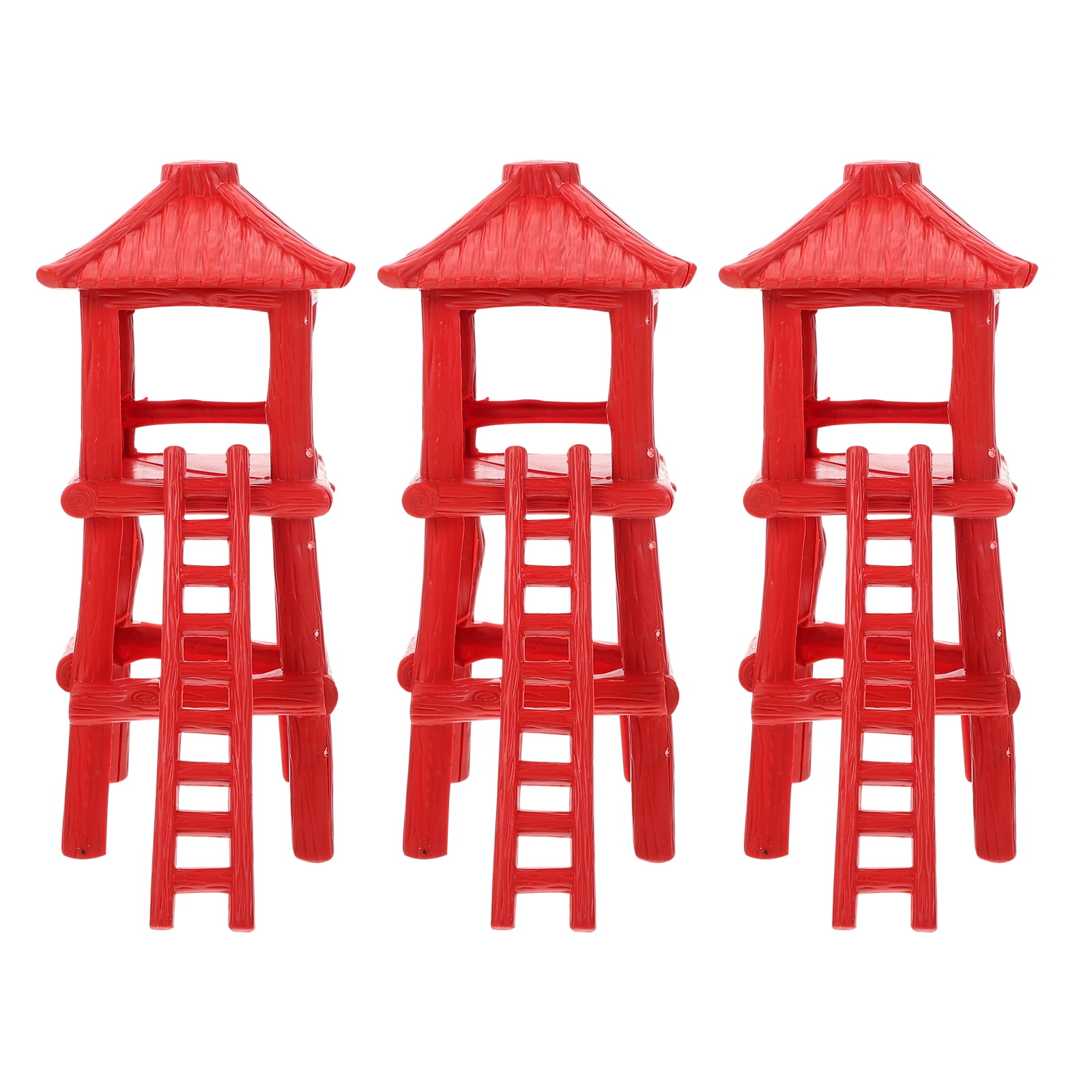 OUNONA Model Tower Watchtower Lookout Layout Landscapemini Terrain ...