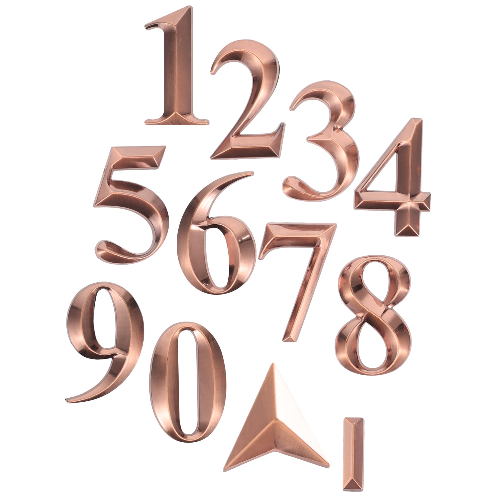 OUNONA Modern House Numbers Large House Numbers Hotel House Number ...