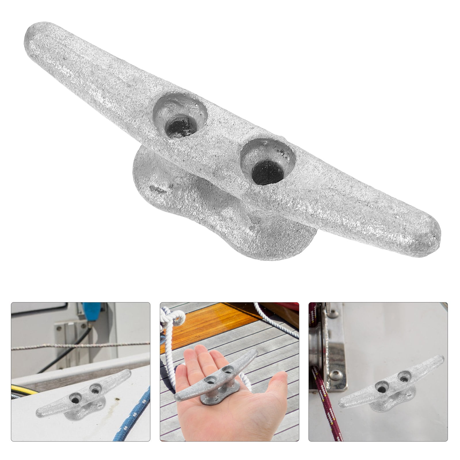 OUNONA Mooring Blue Open Base Boat Cleat Yacht Accessories - Walmart.com