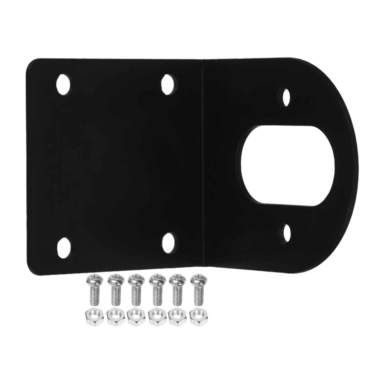 Tineasur Black Motor Mounting Base Metal Bracket for Reliable and ...