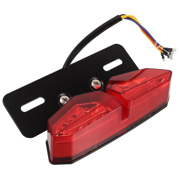 Motorcycle LED Tail Light 1 Set Mini Rear Taillight Lamp Indicator ...