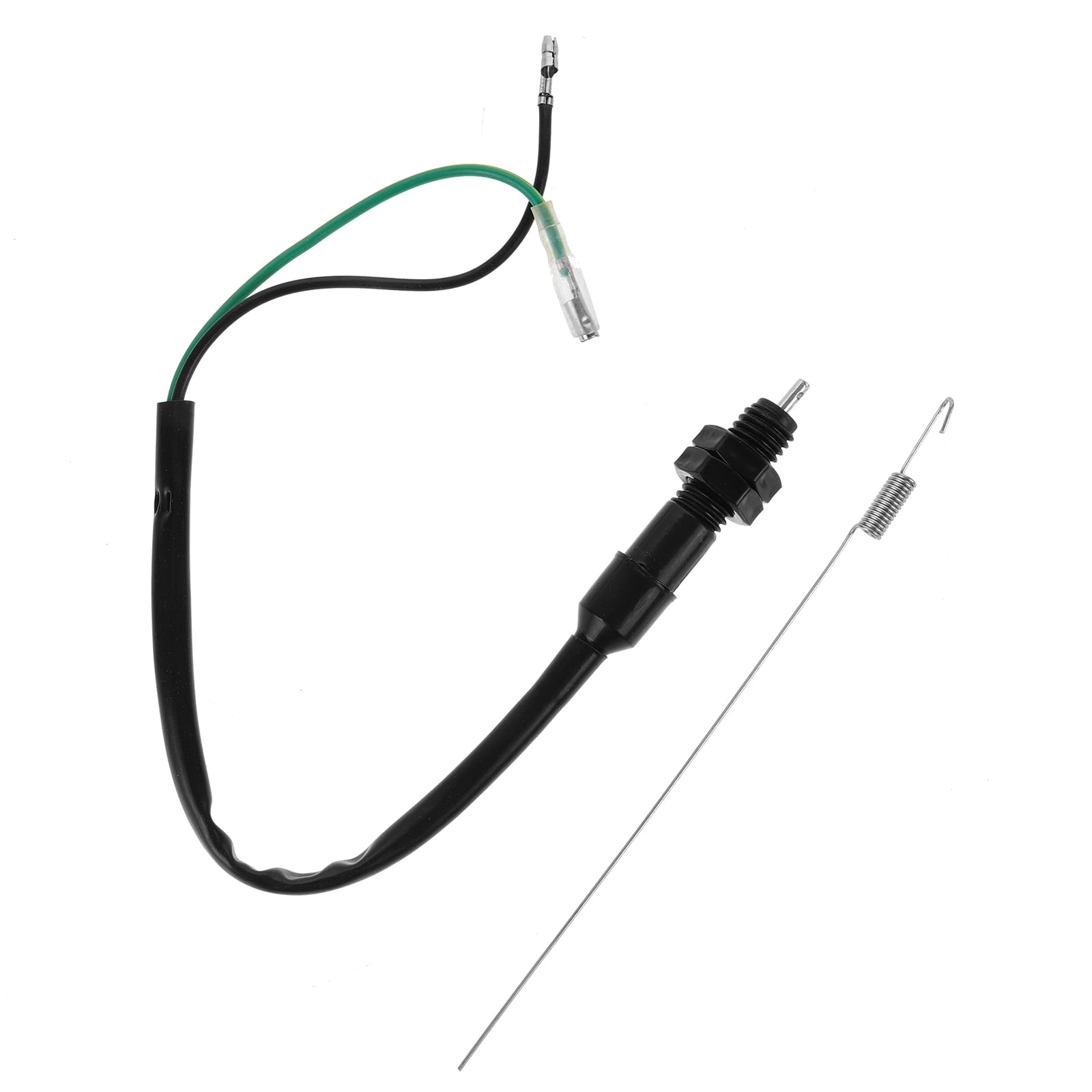 OUNONA Motorcycle Rear Brake Light Switch 2 Wire with Spring for ATVs ...