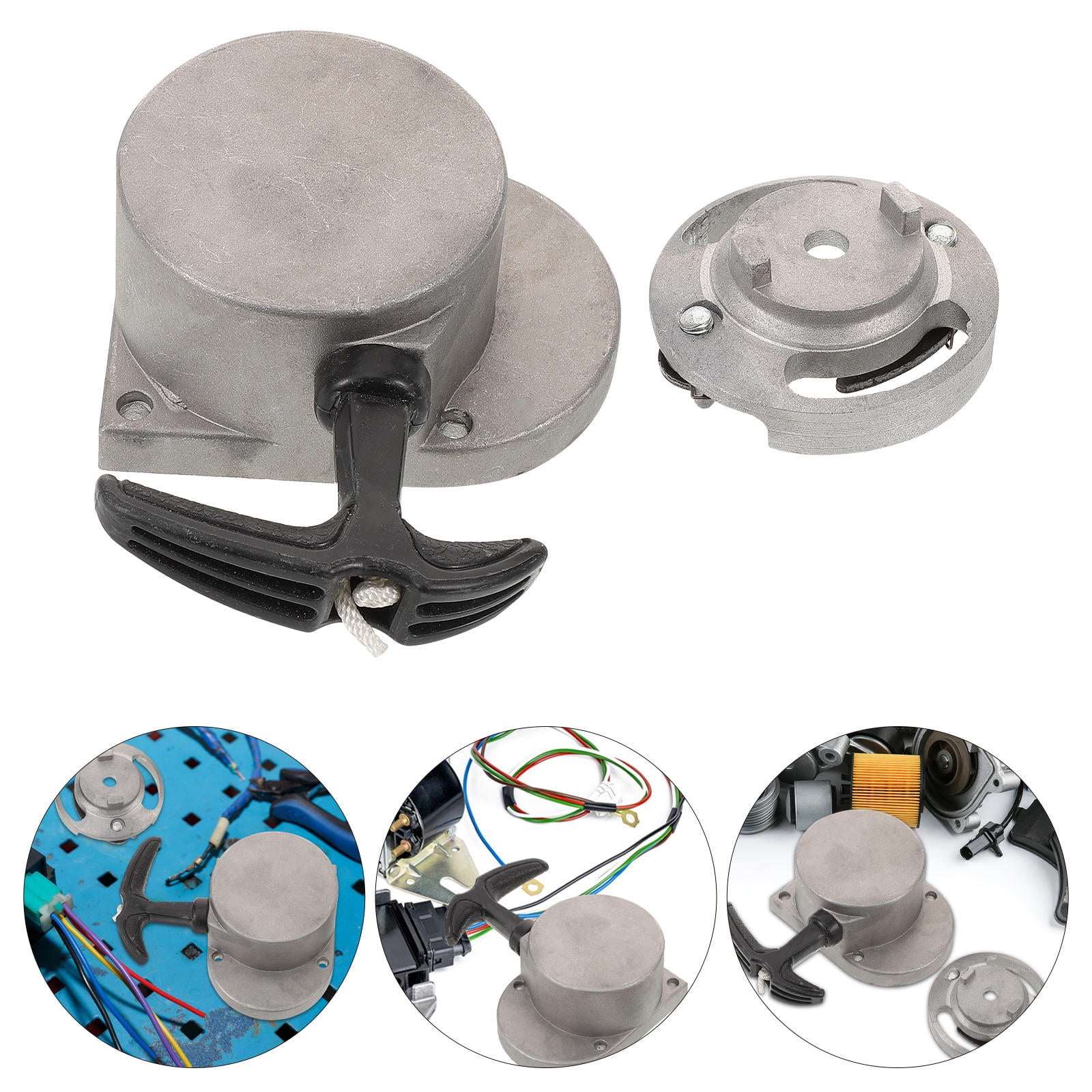 OUNONA Motorcycle Starter Ignition Start Switch Pull Starter For Gas ...