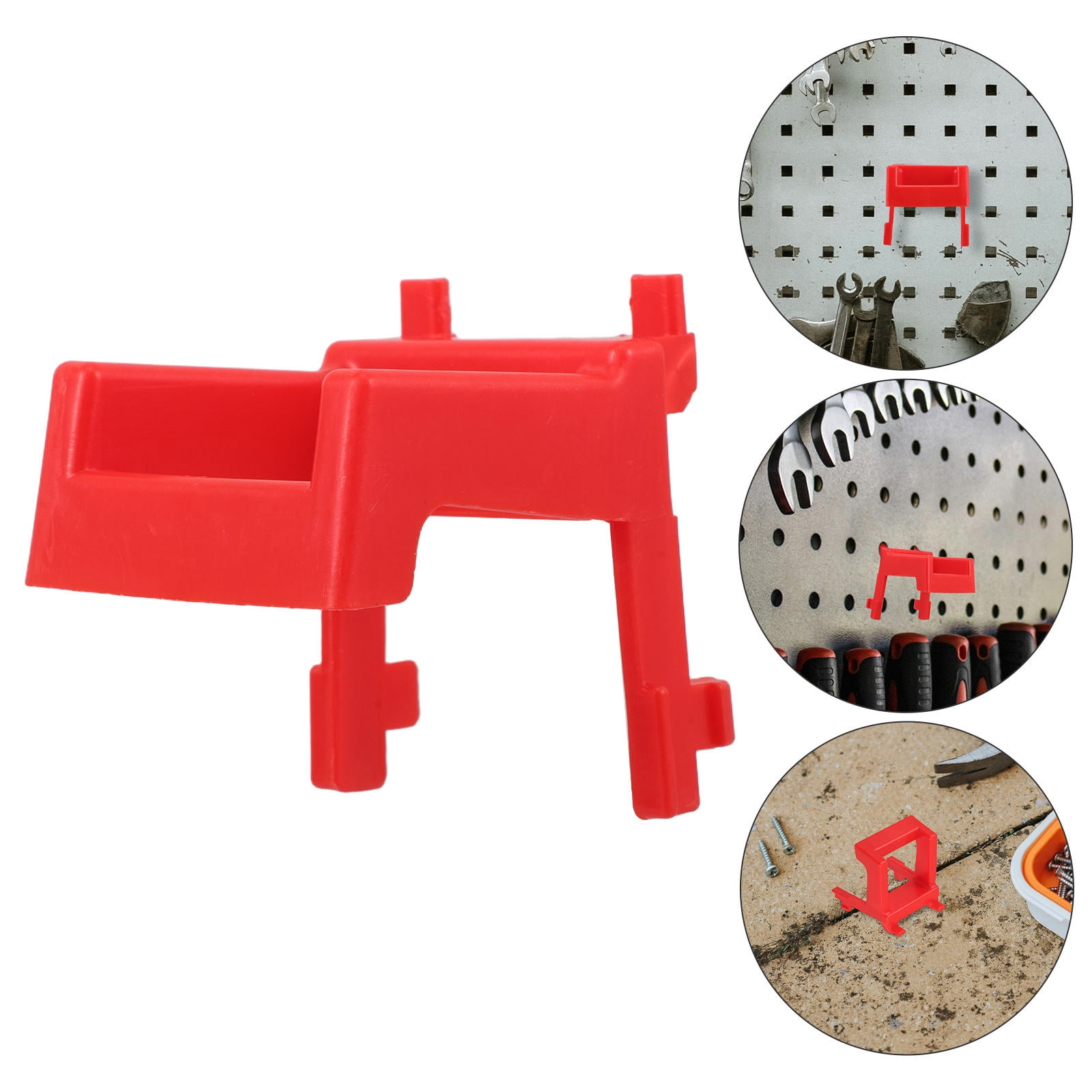 OUNONA Multi-Use Pegboard Spray Bottle Hanger For Convenience Use ...
