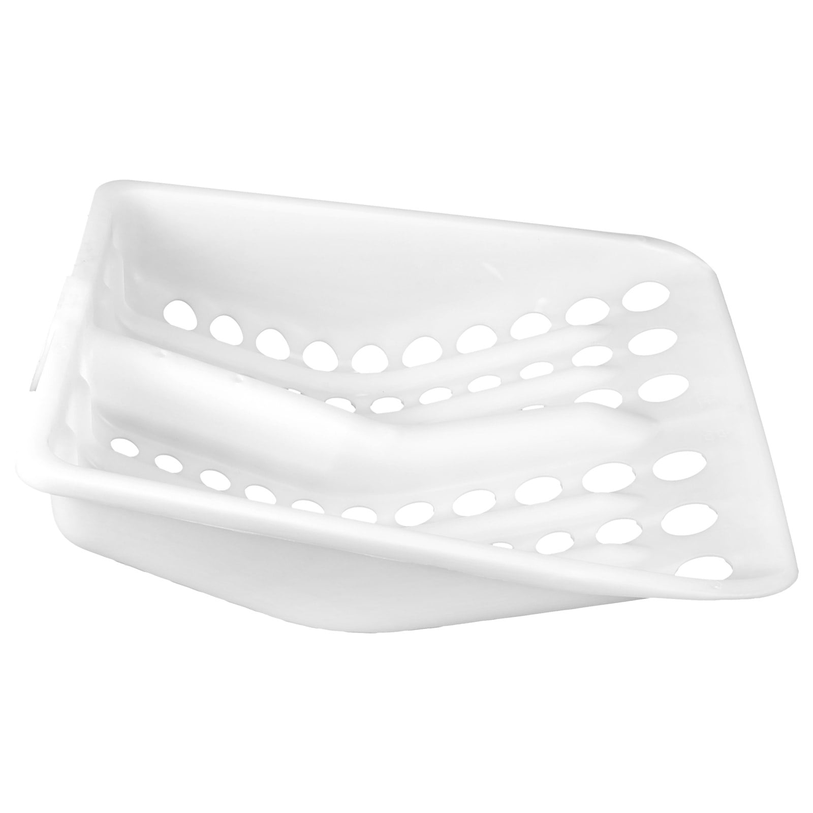 OUNONA Plastic Scoop Sewer Sifting Scoop Shovel White Plastic 1Set ...