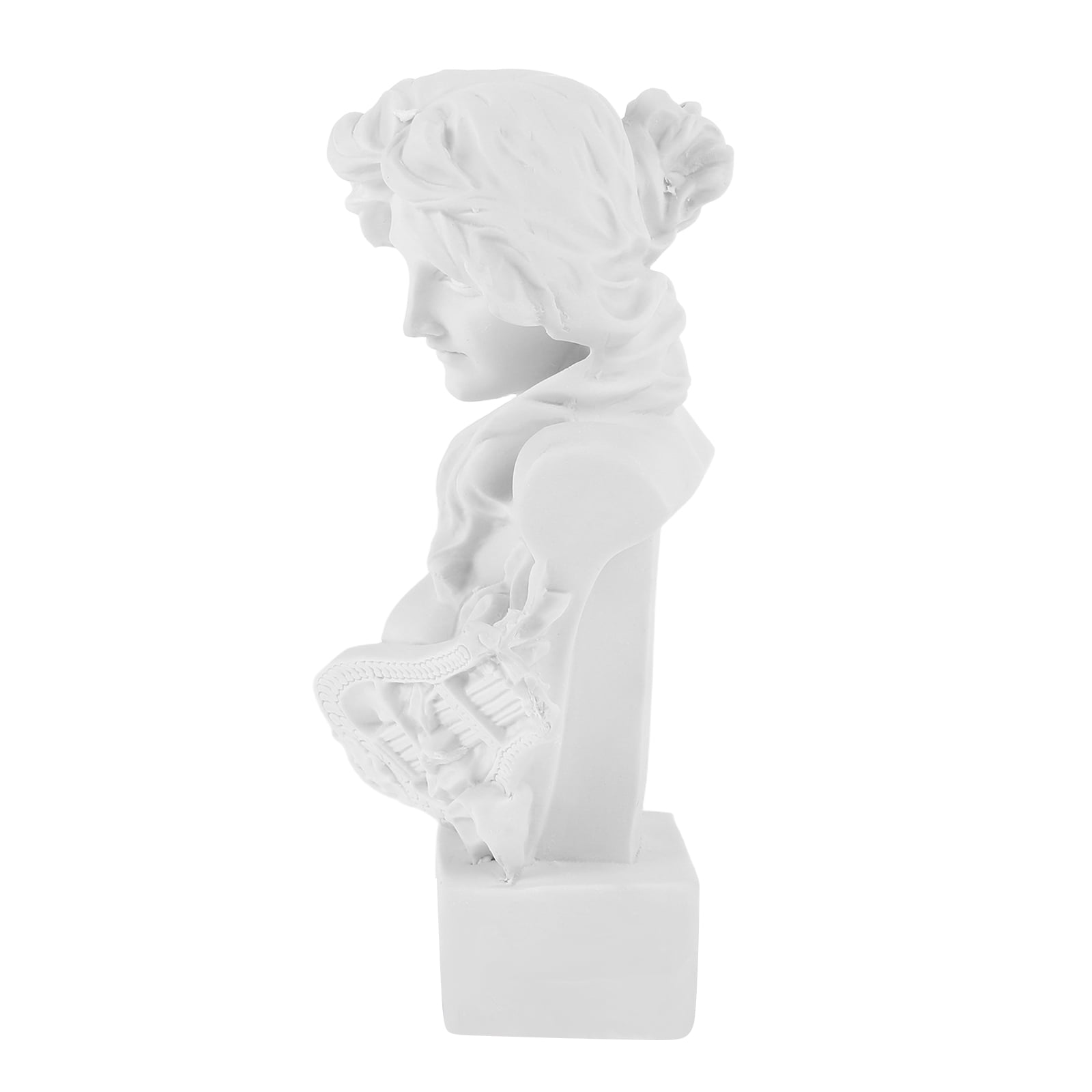 OUNONA Musical Goddess Greek Statue Resin Bust Statue Greek Mythology ...