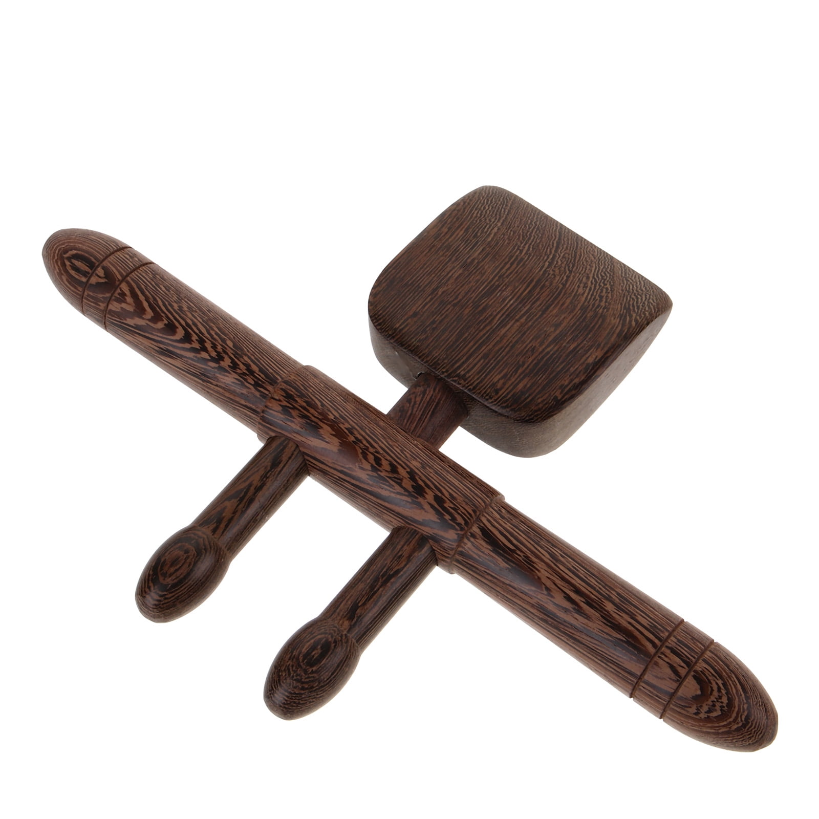 OUNONA Neck Shoulder Wooden Massager Handheld Massager Portable Wood ...