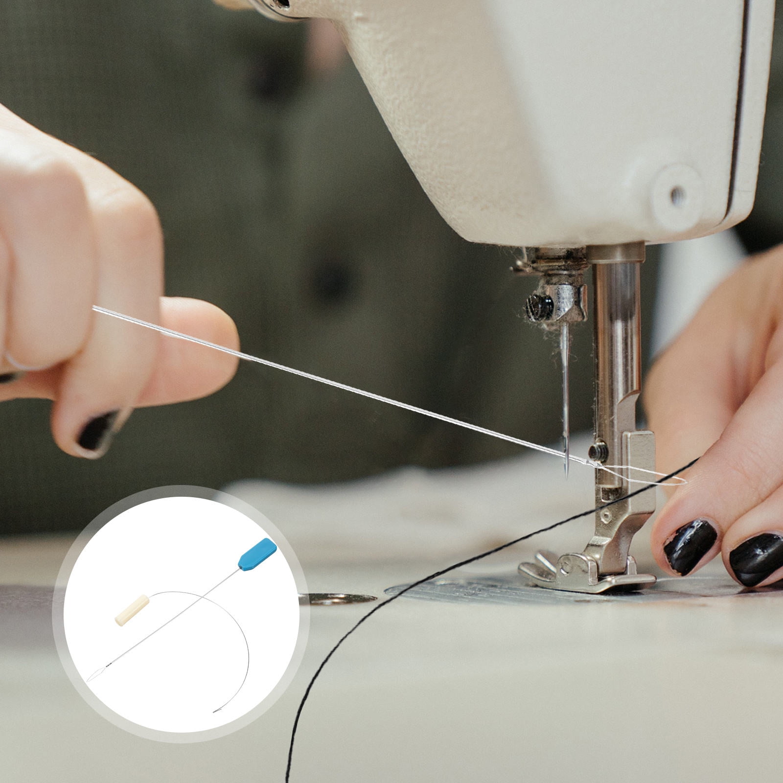 OUNONA Needle Threading Device Inserting Tool Threader Sewing Machine ...