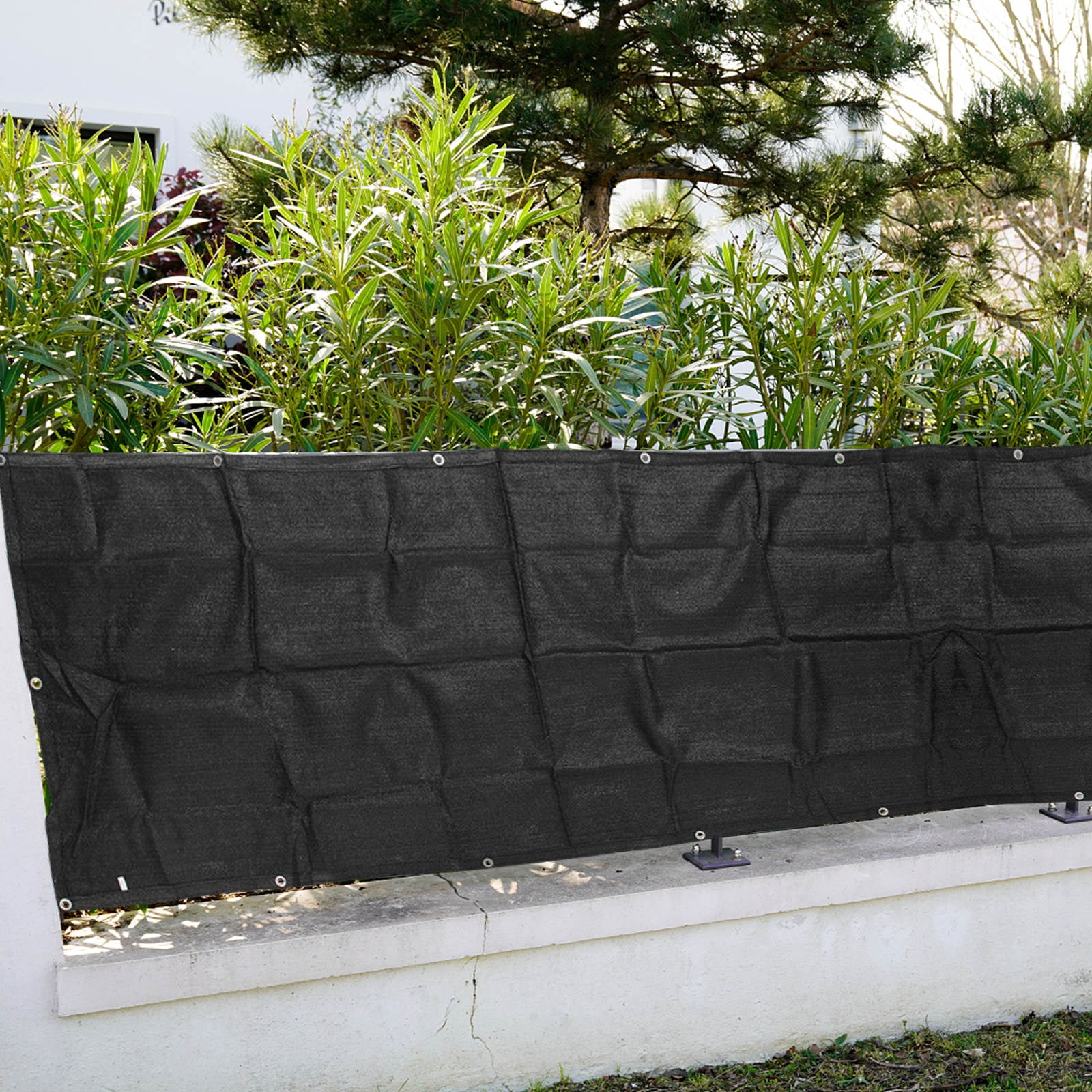 OUNONA Net Shade Fence Balcony Backyard Deck Privacy Screen - Walmart.com