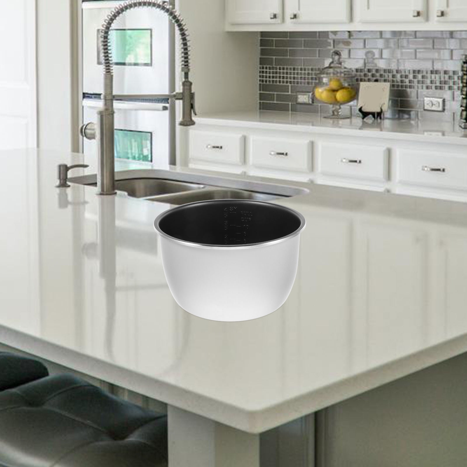 OUNONA Nonstick Inner Pot for Pressure Cooker Aluminum Rice Cooker ...