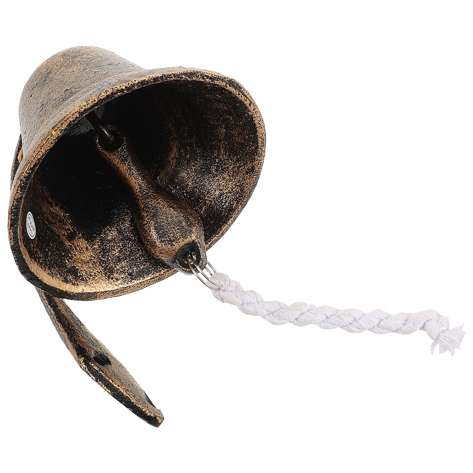 OUNONA Outdoor Bell Indoor Dinner Wall Mounted Door Bell Cast Iron Bell ...