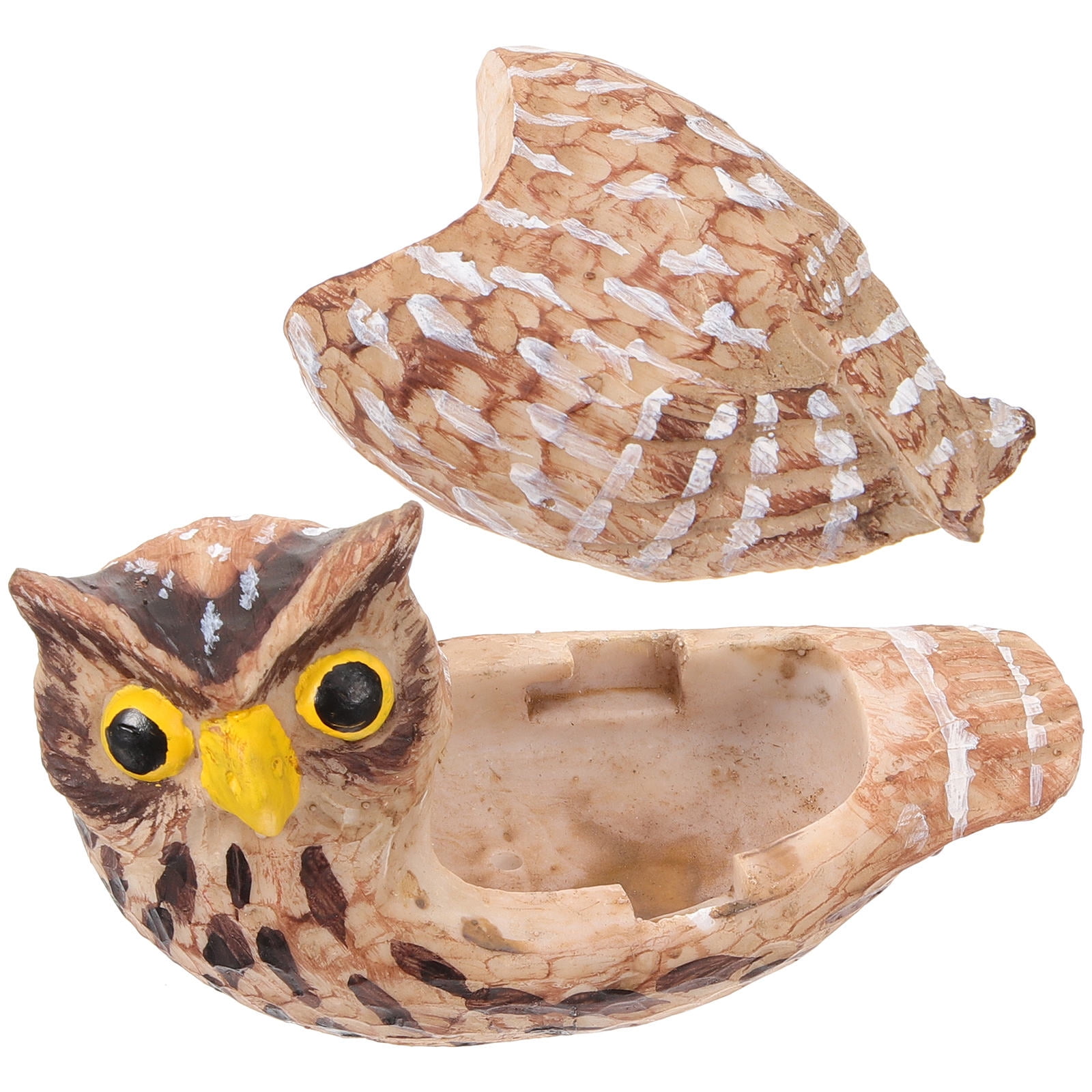 OUNONA Outdoor Key Holder Safe Fake Appearance Spare House Key Case ...