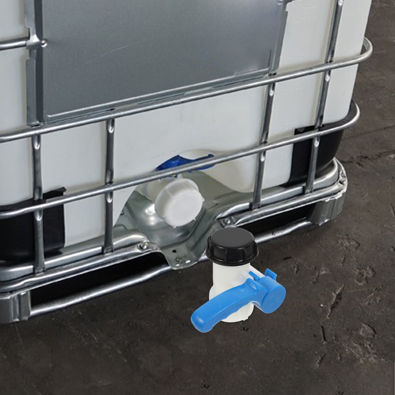 OUNONA PE Butterfly Valve Tap for Industrial Use with DN40 62mm ...
