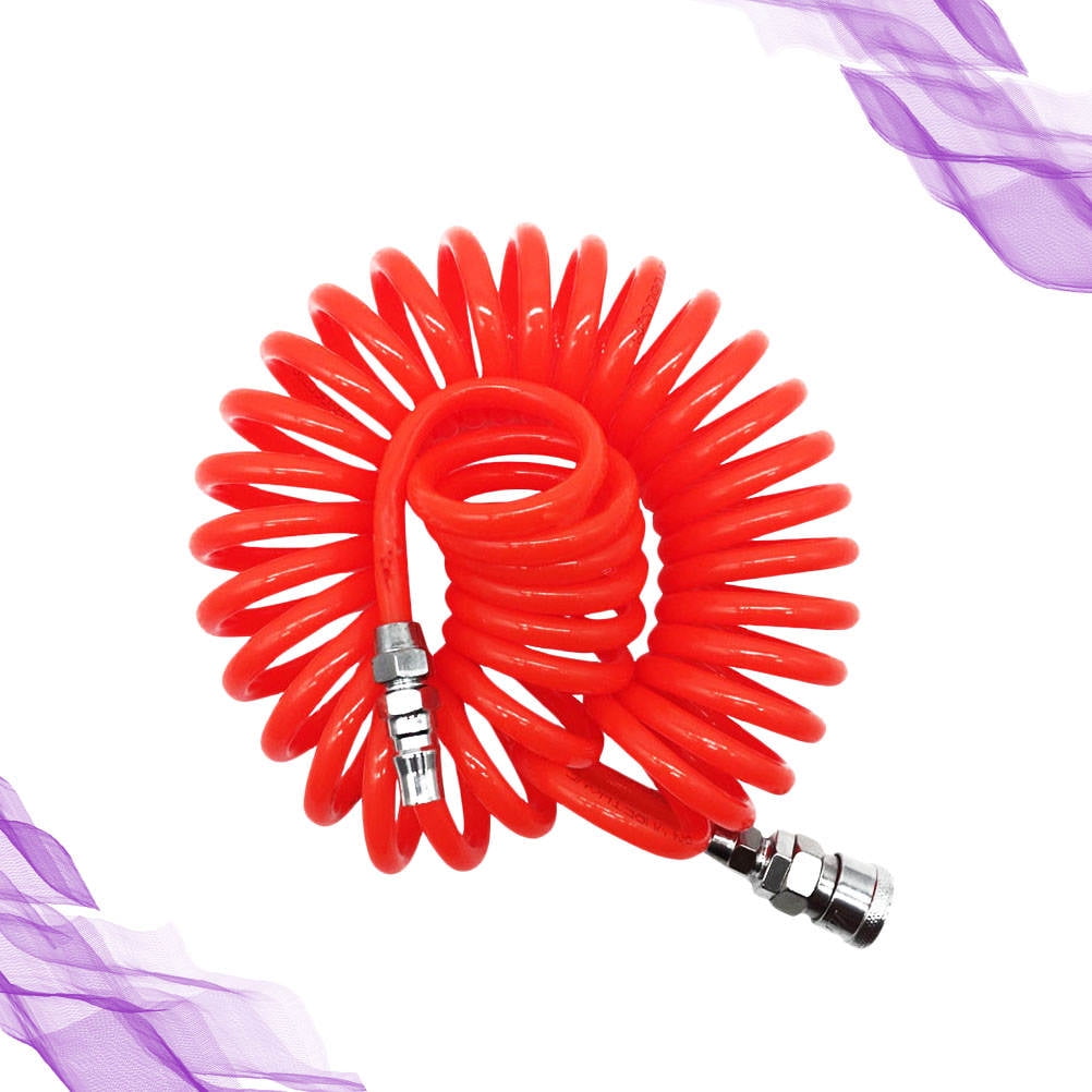 OUNONA PU Spring Flexible Air Air Compressor pump Air Hose Pneumatic ...