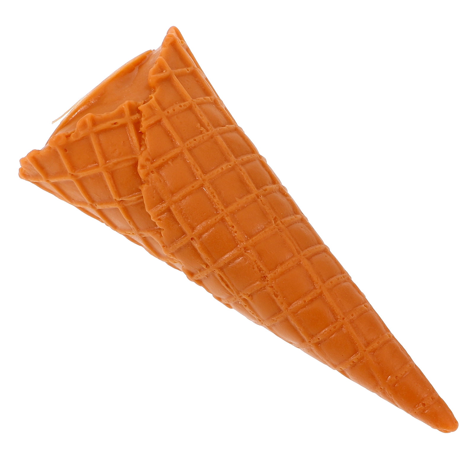 OUNONA PVC Chocolate Ice Cream Cone Model for Decor Small Size - Walmart.com