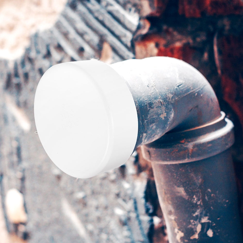 OUNONA PVC Pipe End Plug Convenient End Cap Protector Replacement End ...