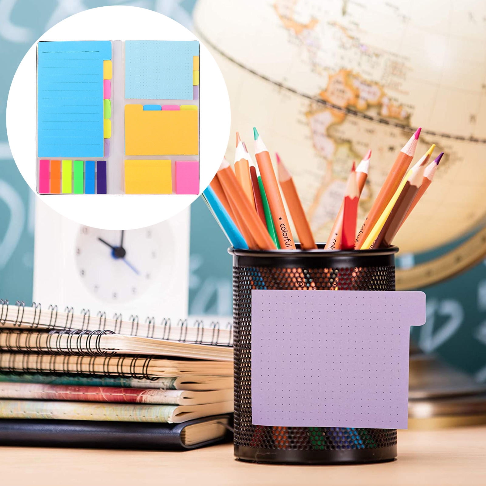 OUNONA Pads Notebook Memo Paper Office Student 20.5×10.3cm - Walmart.com