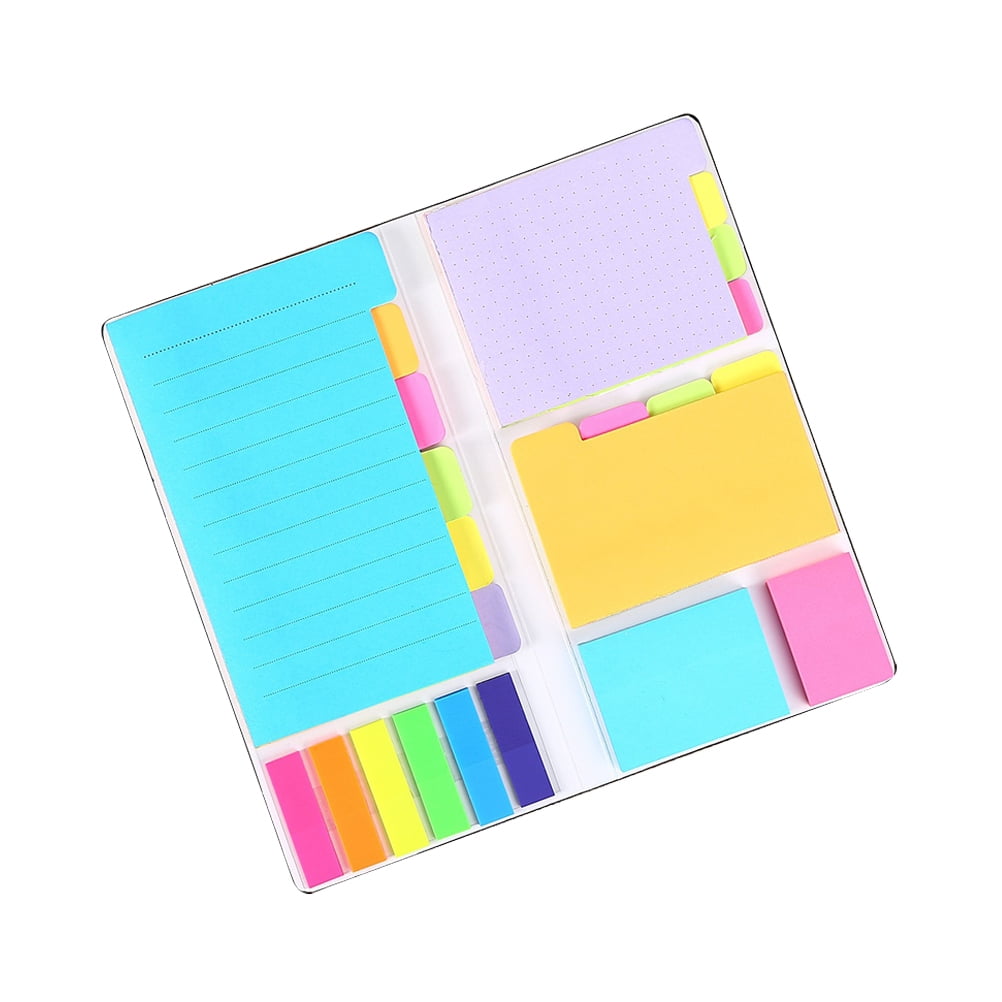 OUNONA Page Self Pads Small Document Flags Sticky Notepads Portable ...