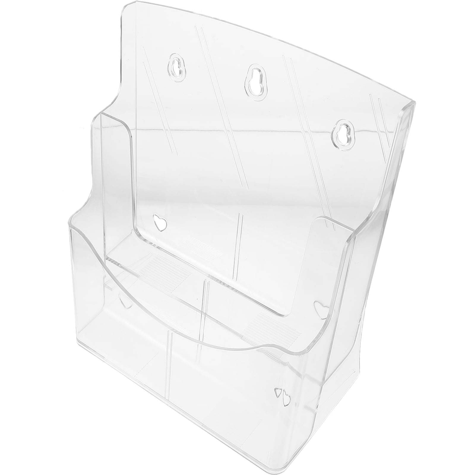 OUNONA Pamphlet Holder Office File Stand Magazine Shelves Organizer ...