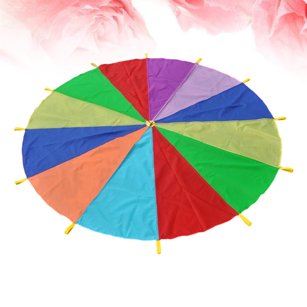 OUNONA Parachute for Play Parachute Child Size 2 Colorful - Walmart.com